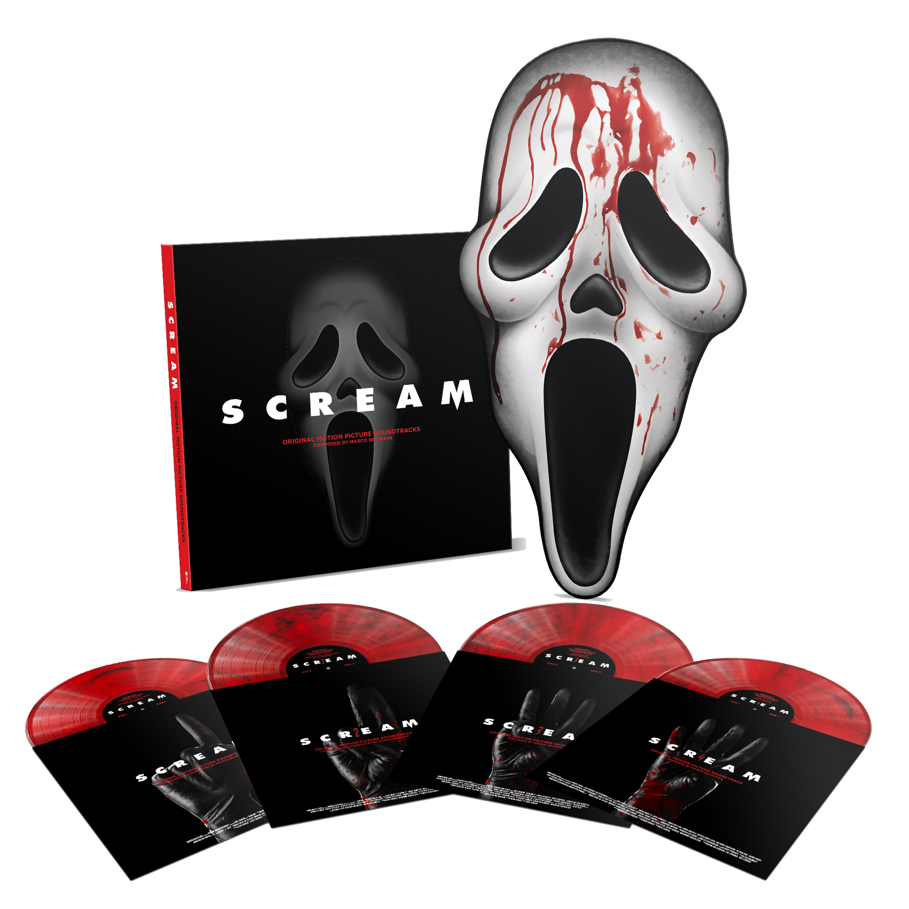 Marco Beltrami – Scream: Original Motion Picture Soundtracks (4-LP Box ...